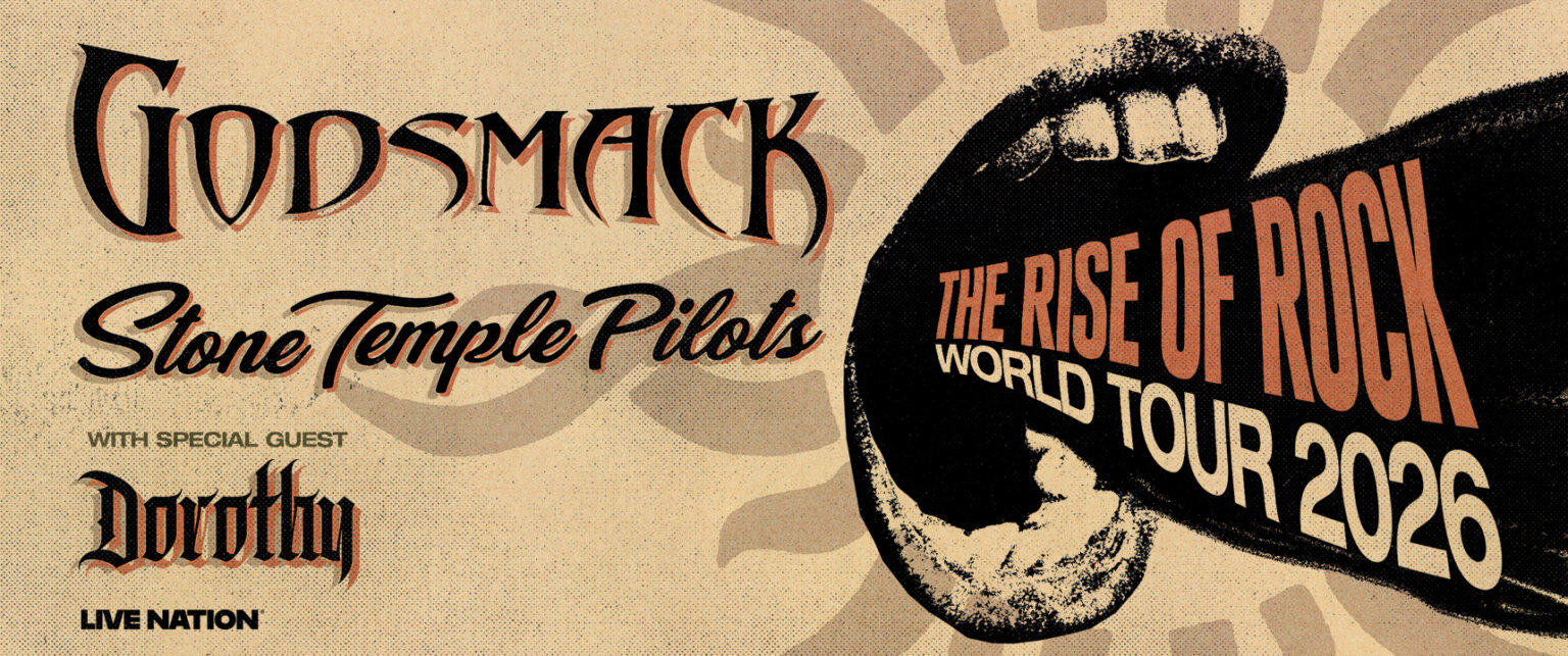 Godsmack Announce THE RISE OF ROCK WORLD TOUR 2026 With Stone Temple ...