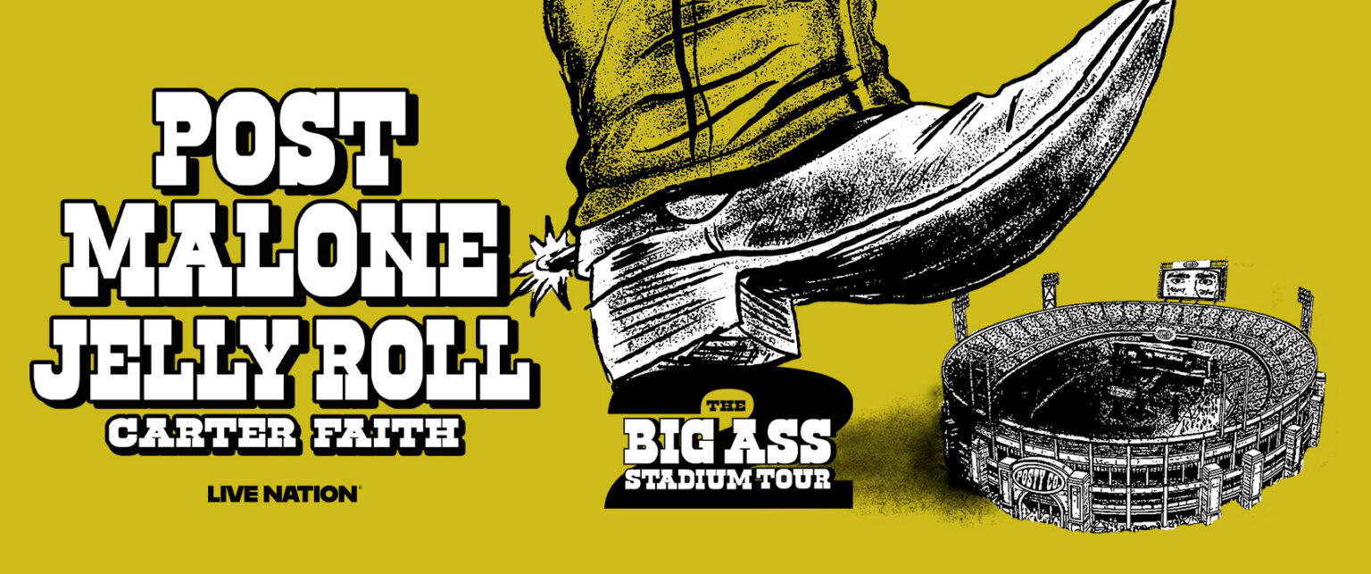Post Malone And Jelly Roll Present: The BIG ASS Stadium Tour Part 2 ...